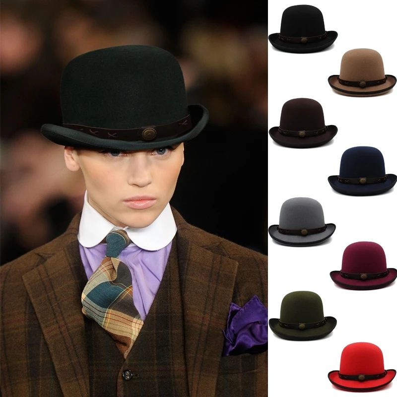 Bowler Hat Fashion Men
