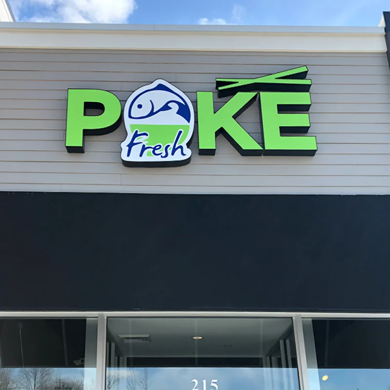 Metal Lettters Giant 3d Letters Signs Stainless Steel Channel Letter ...