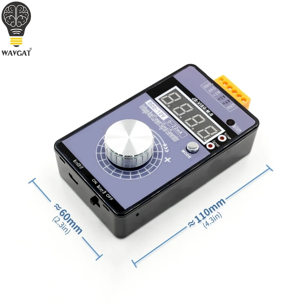 Portable 0-5V 0-10V 4-20mA Generator with LED Display High Precision ...