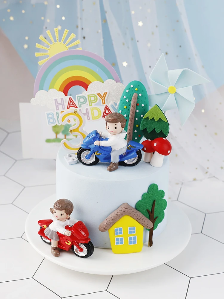 birthday party cake topper for kids birthday party gifts happy birthday ...