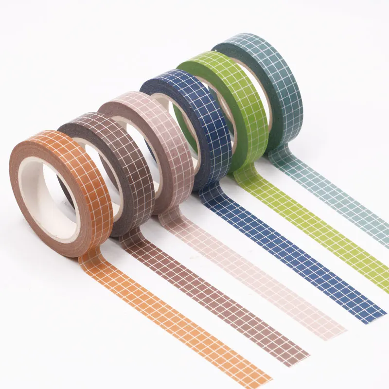 3 pcs/lot Color grid Washi Tape set Adhesive Tape DIY Scrapbooking ...
