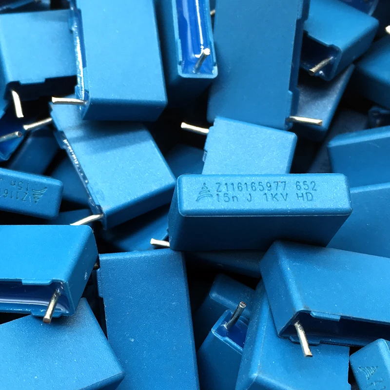 New thin film capacitor 0.015uf 153 15nf 1000v 1kv pitch 15mm 10pcs/lot ...