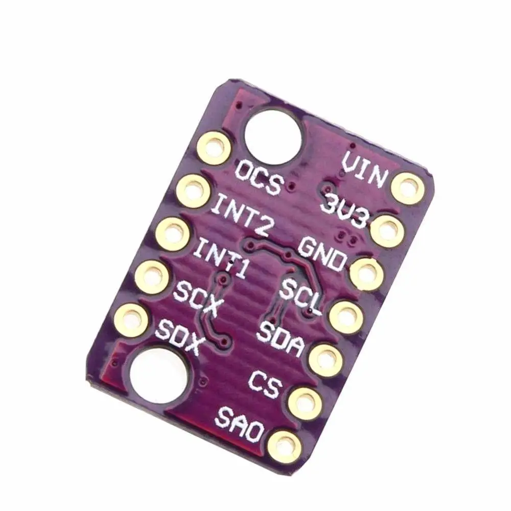 GY-LSM6DS3 LSM6DS3 Accelerometer Gyro Embedded Digital Temperature Sensor Module SPI IIC I2C ...