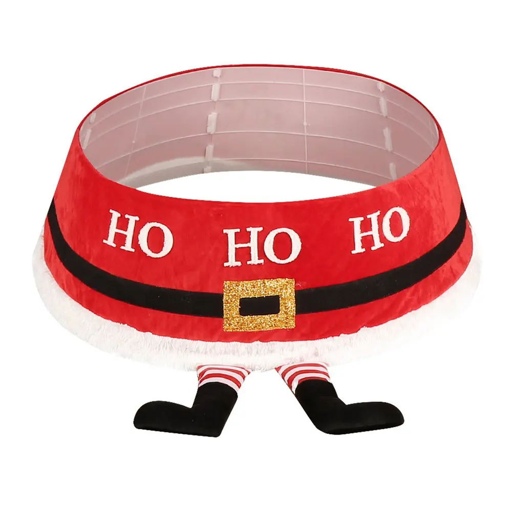 Christmas Tree Skirt Fashionable Embroidery Carpet Mat Christmas Tree ...