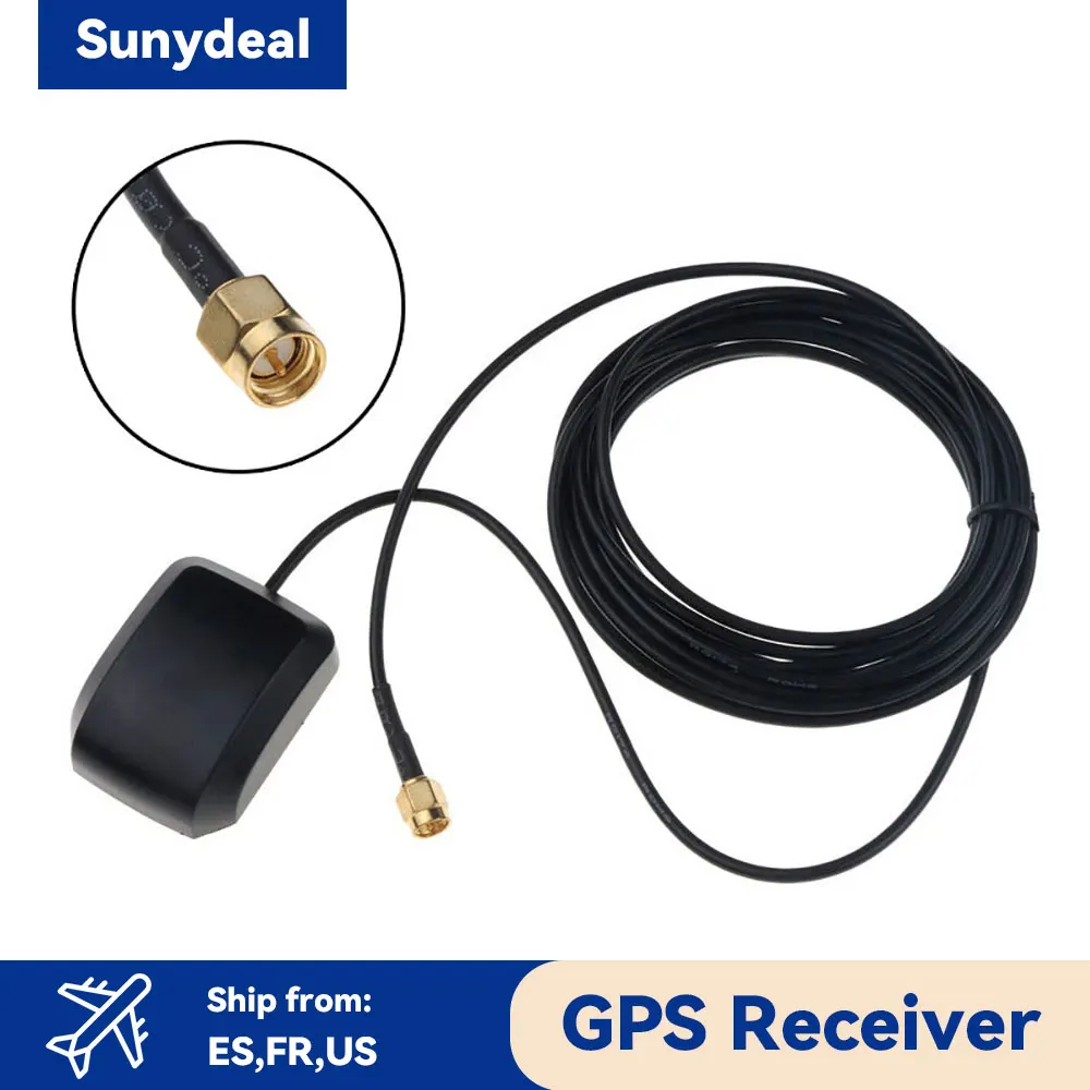 자동차 GPS 안테나 GPS 수신기 SMA 커넥터 라디오 DVD 네비게이션 야간 투시경 카메라 플레이어 용 자동 공중 어댑터|GPS 수신 & 안테나| - AliExpress