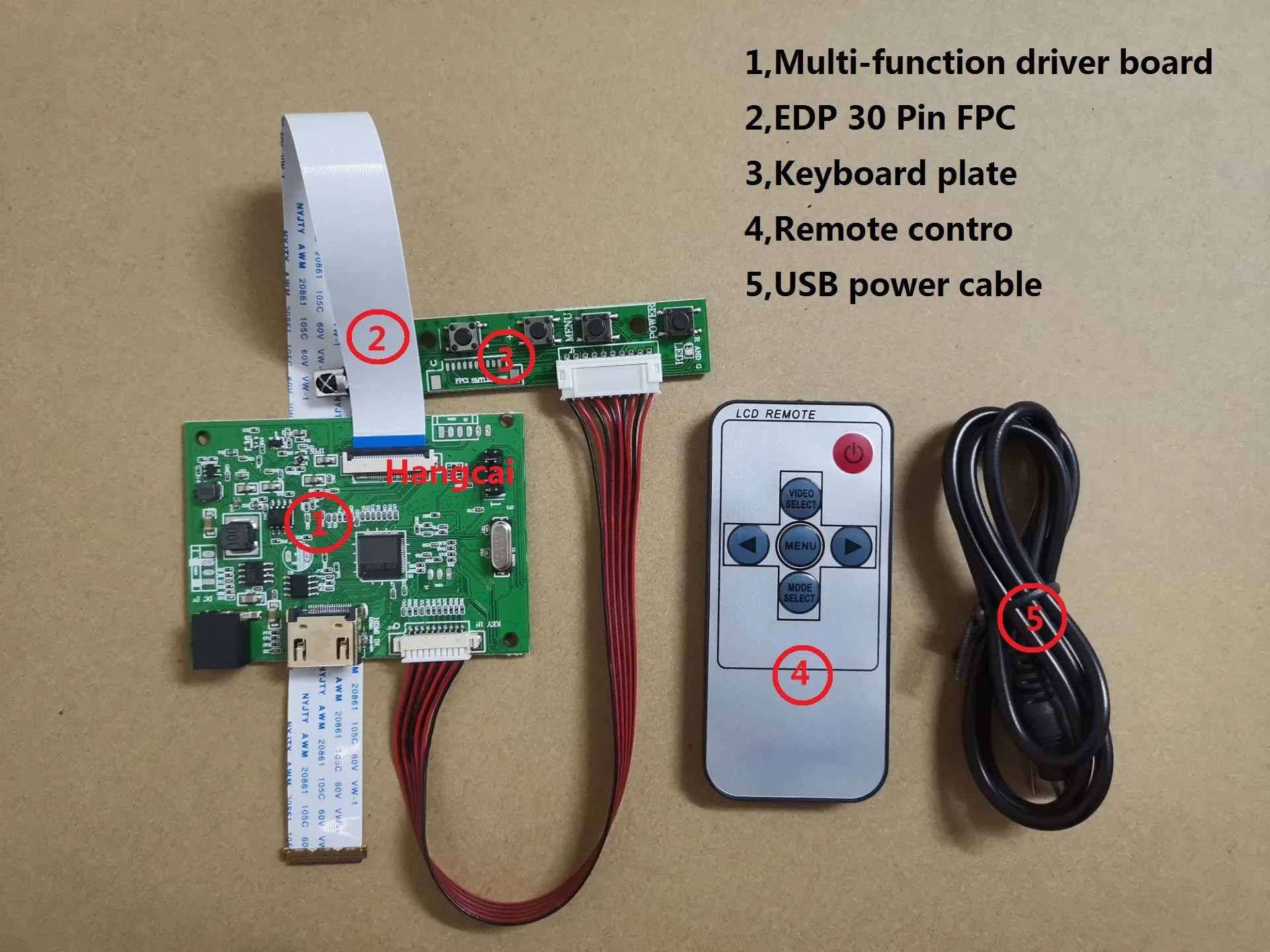 PCB-800807V6-1HDMI-EDP-30PIN-LCD-driver-board-for-screen-1920-1200-1920 ...
