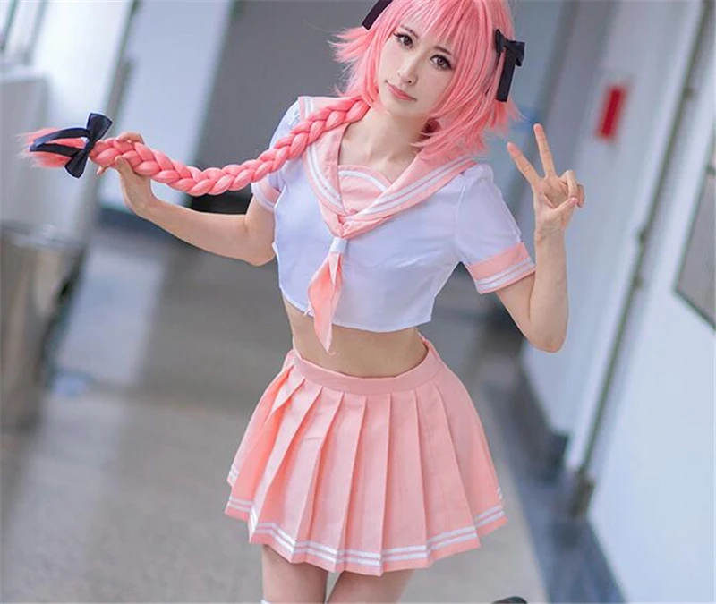 Disfraz del Anime Fate/Apocrypha FGO Astolfo, traje de marinero lolita ...