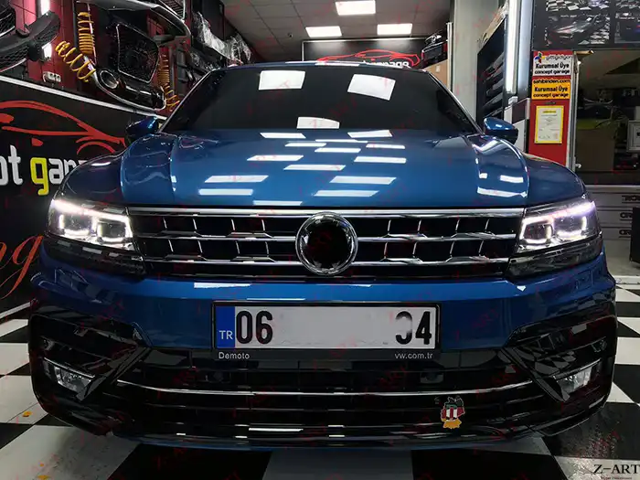Z ART tuning body kit for Tiguan 2016 2019 retrofit body kit for new ...