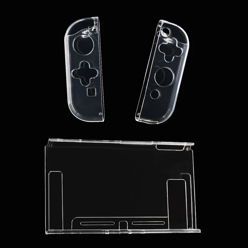 Transparent Tpu Soft Case Joycon Protective Shell Cover For Nintendo ...
