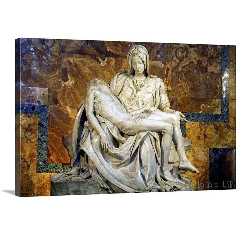 Italy Vatican City Michelangelo's Canvas Wall Art Print Artwork For ...