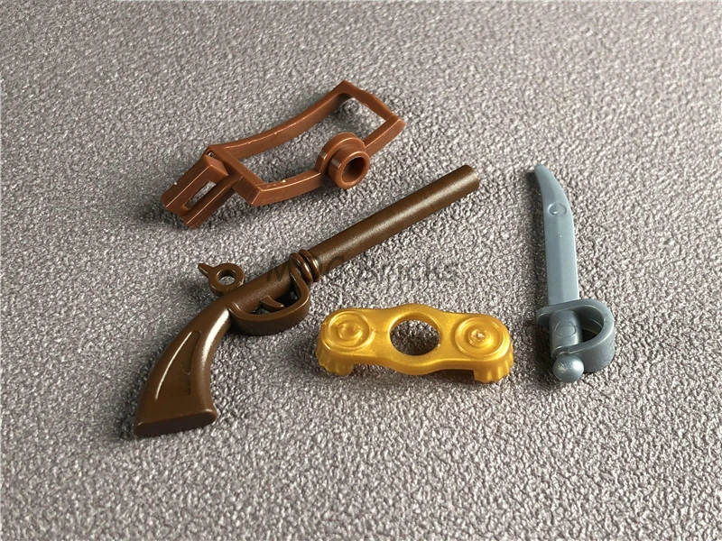 10sets-lot-MOC-Bricks-Pirate-Flintlock-Musket-Imperial-soldier-Weapon ...