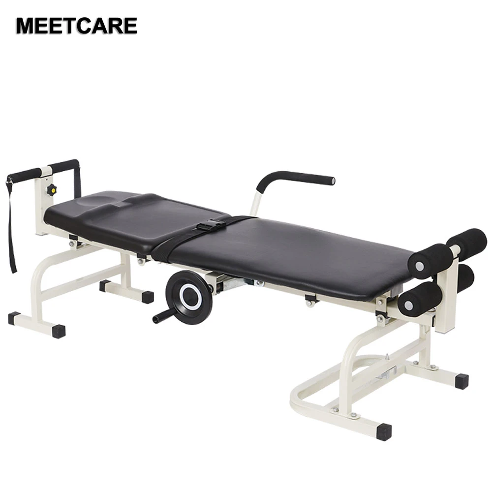Cervical Lumbar Traction Bed Therapy Massage Bed Body Stretching Device ...
