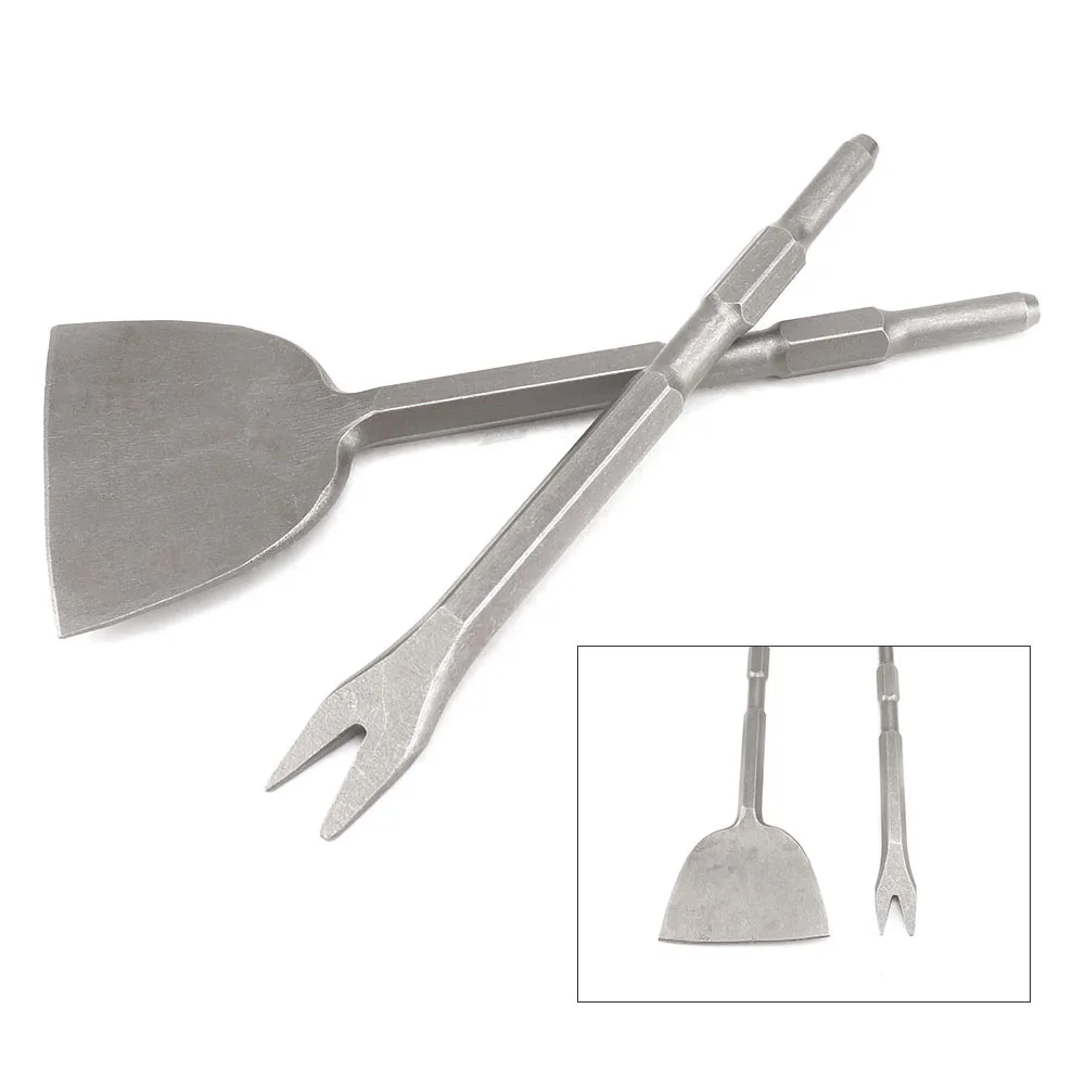 Jeu de burins électriques à marteau perforateur, largeur 120mm ...