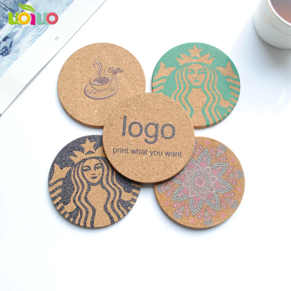 1pcs-Tea-Placement-custom-Wooden-Slice-Cup-Mat-Natural-Round-Cork ...