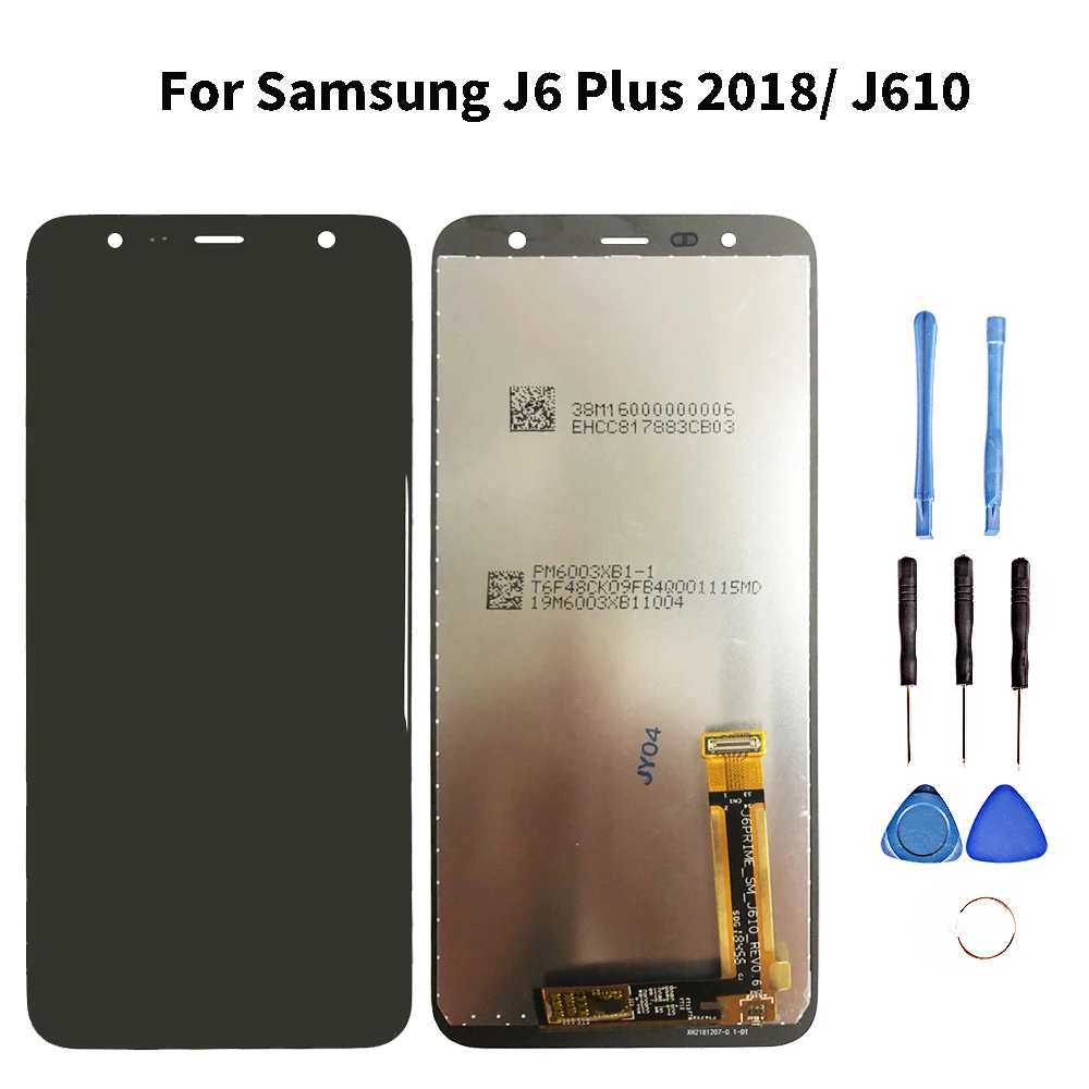6.0'' LCD For Samsung Galaxy J6 Plus 2018 J6+ J610 Touch Screen Display ...