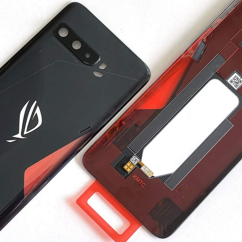 6.59" Original For Asus Rog 3 Rog Phone 3 Zs661ks Strix Back Cover ...