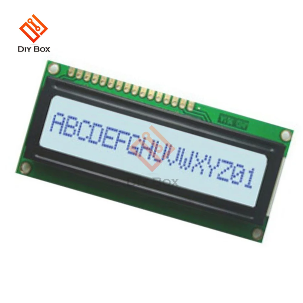 Module d'affichage LCD à rétro-éclairage LED blanc, 1601, 16x1 caractères, LCM STN SPLC780D ...