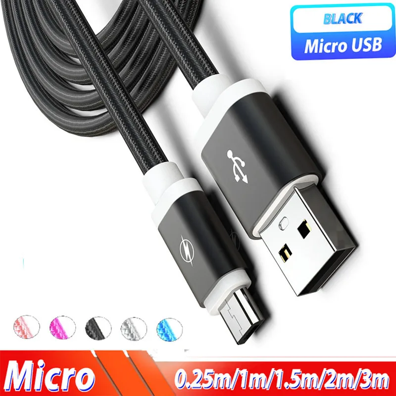 Micro-USB-Cable-charging-Charger-Cord-For-Samsung-Galaxy-A3-A5-A7J3 ...