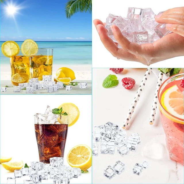 Acrylic Ice Cubes Square Shape