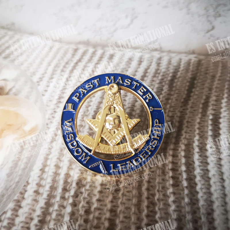 Masonic Lapel Pins Freemasonry Badge Mason Freemason BLM28 "PAST MASTER ...