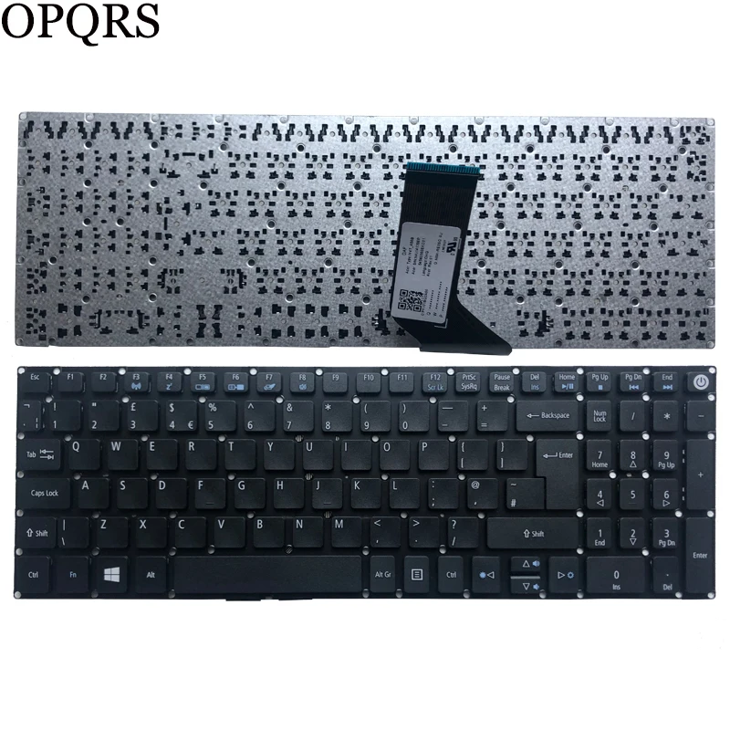 NEW UK laptop keyboard for Acer Aspire 3 A315 21 A315 41 A315 41G A315 ...