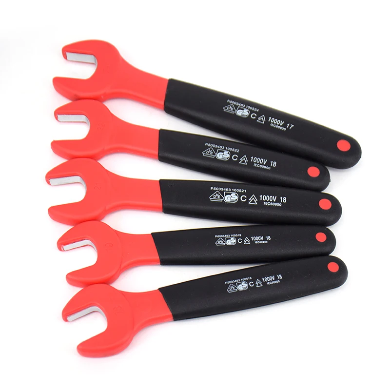 1000V Insulated Open End Wrench IEC60900 Certification Insulation ...