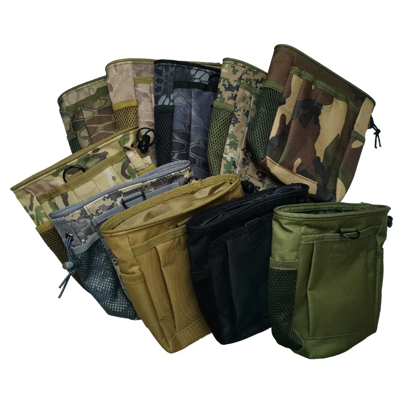 Outdoor Tactical Airsoft Molle Hunting Rifle Pouch Ammo Pouch Gun ...