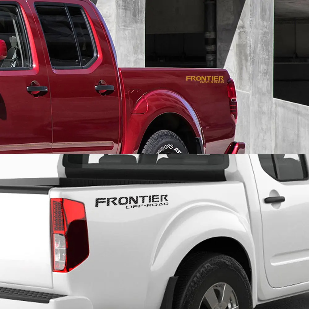 Nissan Frontier Tailgate Decals Car Stickers Pickup Trunk Bed Side