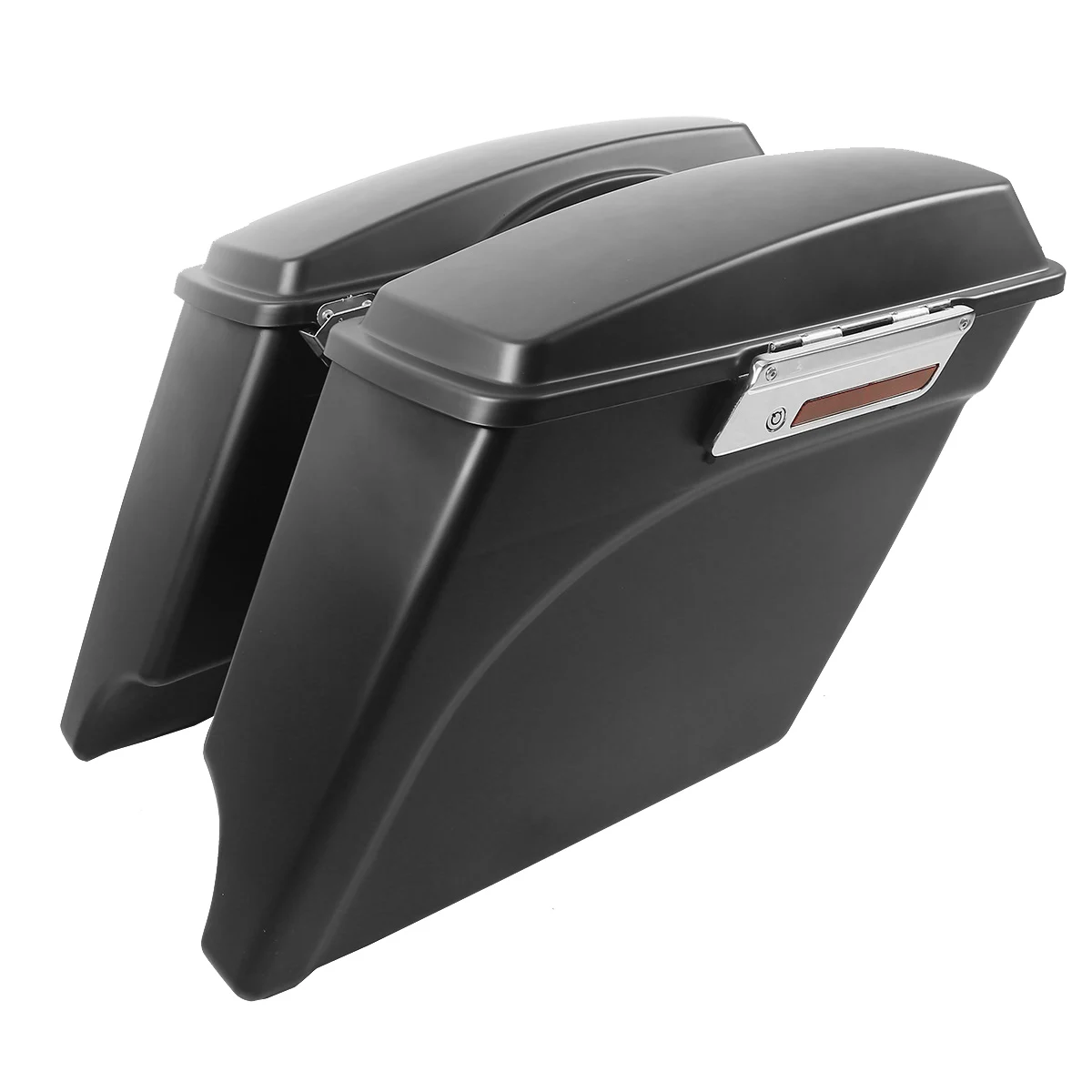 Motorcycle 5" Extended Stretched Hard Saddlebags For Harley Touring ...