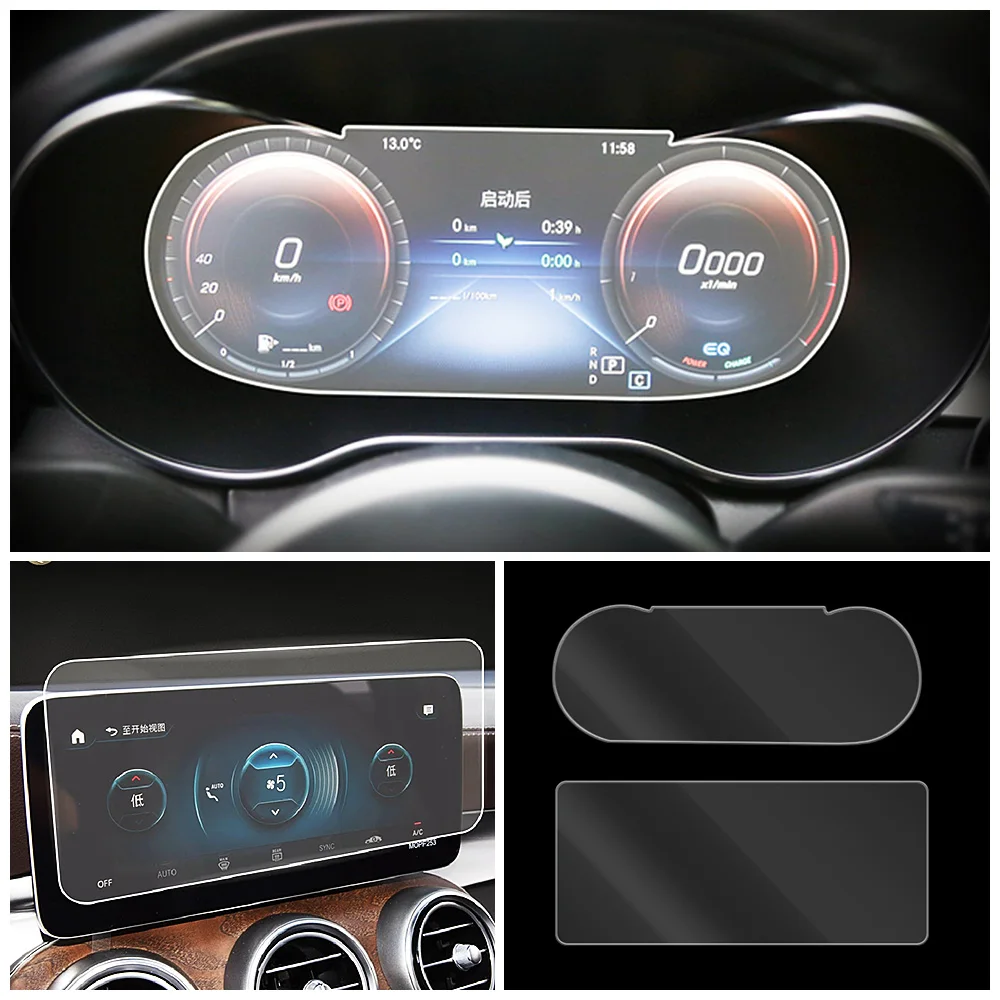 For Mercedes Benz Glc Class W253 2020 2021 Car Dashboard Instrument Gps ...