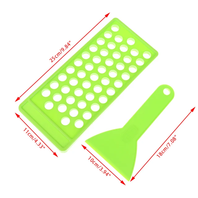 2PCS/Set Lip Balm Crafting Kit Includes Lip Balm Pouring Tray & Spatula ...