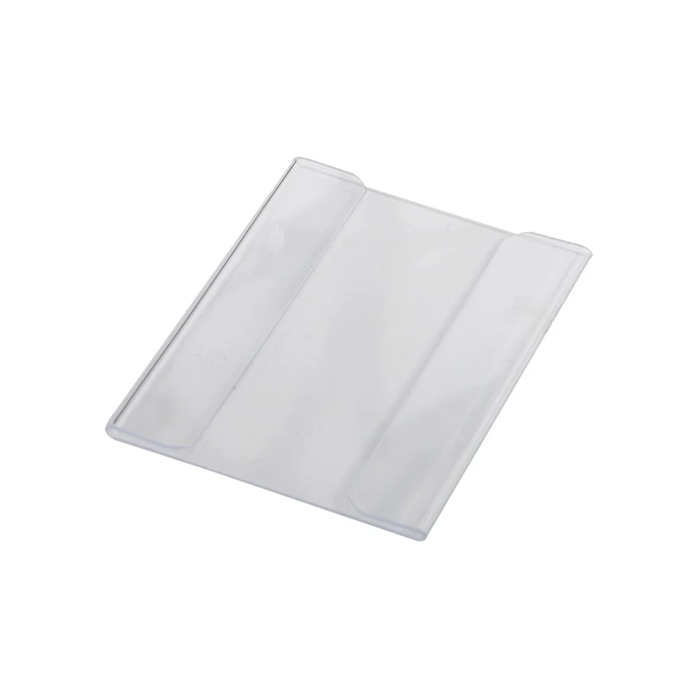 Plastic-Flat-Pvc-Shelve-Label-Sleeve-Wall-Mount-Info-Paper-Cover-Price ...