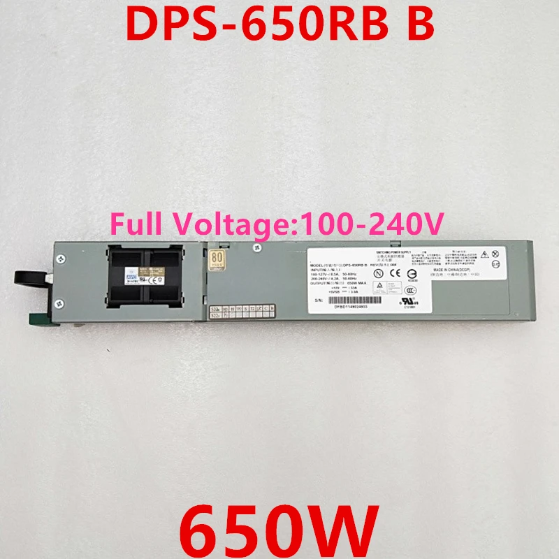 Original PSU For Delta 80plus Gold 650W Switching Power Supply DPS ...