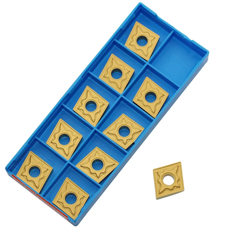 10pcs CNMG120404 HM Carbide Inserts CNMG 120408 Stainless Steel Blade Cutter CNC Lathe External ...