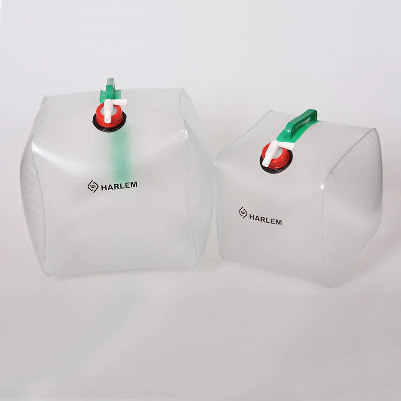 Poche eau,Sacs à eau pliables 10l pour l'extérieur,conteneur d'eau Portable pour Camping ...