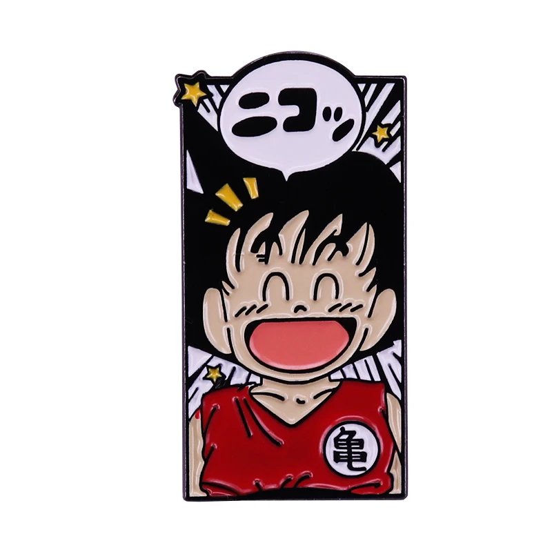 Kid Goku Happy