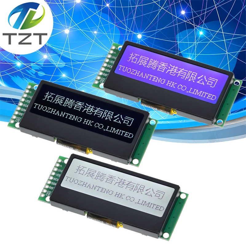 LCD19264 192*64 192X64 Grafik Matrix LCD Modul Display 3,3 5V LCM bauen ...