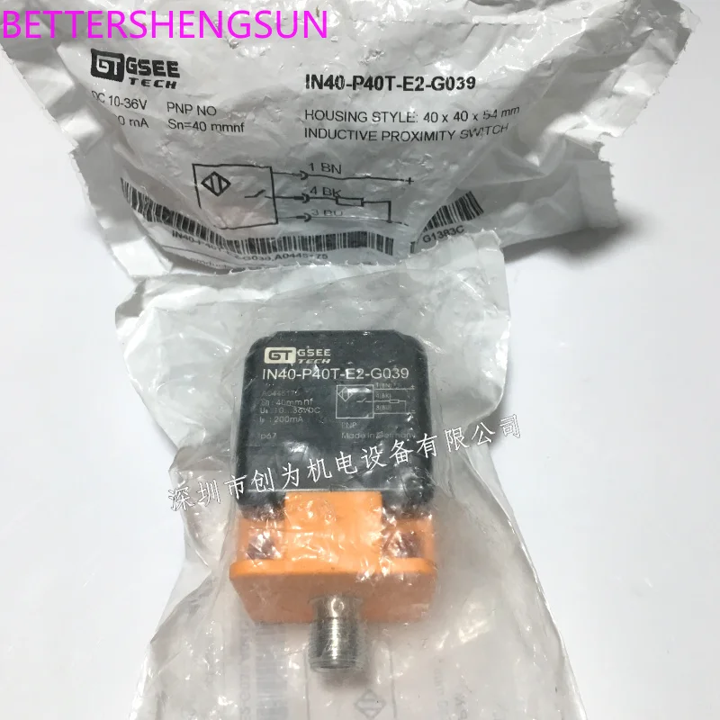 Sensor de IN40-P40T-E2-G039