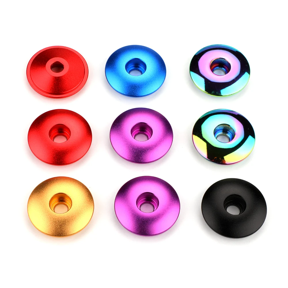 Mountain-Bike-Stem-Headset-Cover-1pcs-Stem-Top-Cap-Aluminum-Alloy-Ultra ...
