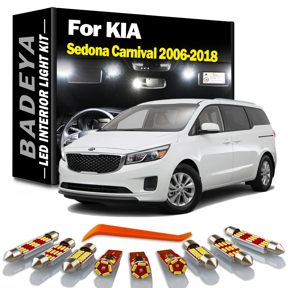 BADEYA-Canbus-LED-Interior-Dome-Trunk-Light-Kit-For-KIA-Sedona-For ...