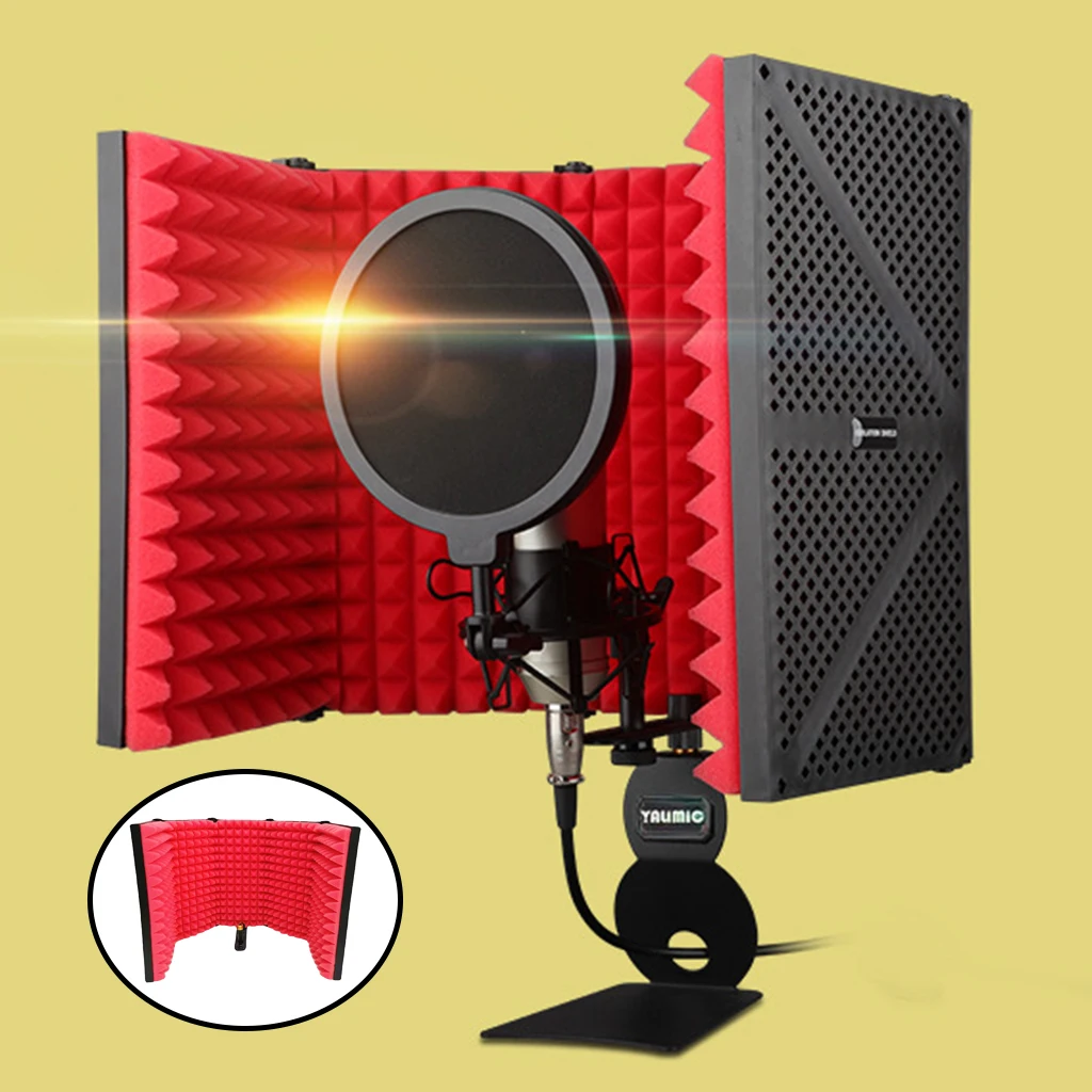 Equipment Studio Recordings | Microphone Shield Isolation | Foam ...
