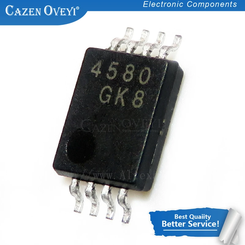 10pcs/lot Njm4580v-te1 Jrc4580 4580 Tssop-8 In Stock - Integrated ...