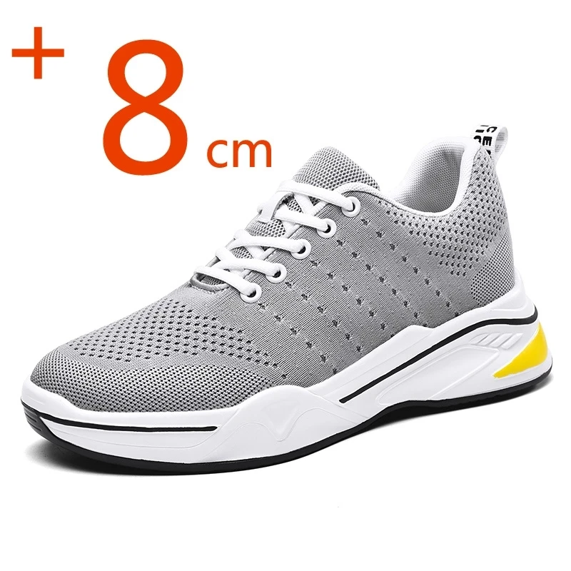 YEINSHAARS Men Heightening Shoes Elevator Shoes Height Increase Shoes ...