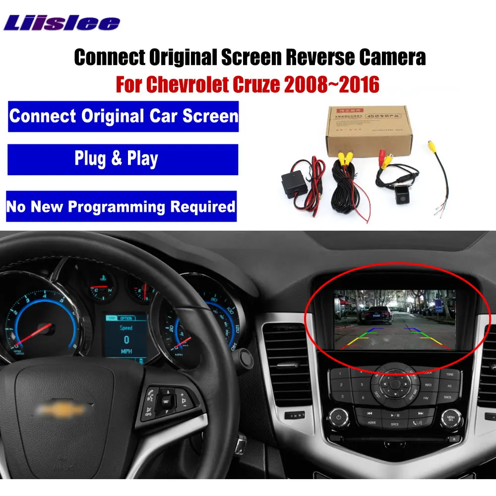Adaptador-de-c-mara-de-visi-n-trasera-para-coche-Chevrolet-Cruze-Kit-de ...