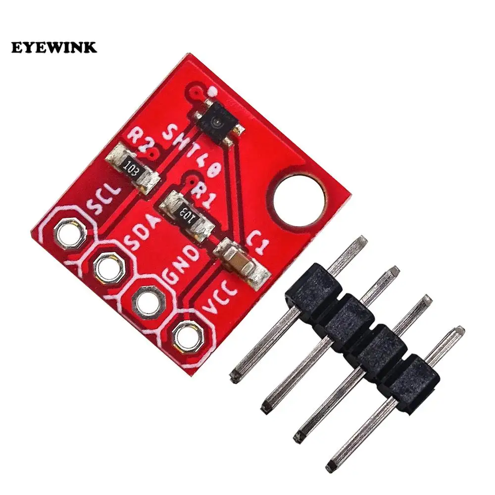 SHT40 Temperature and humidity sensor module I2C Digital Sensor 1.1 3 ...