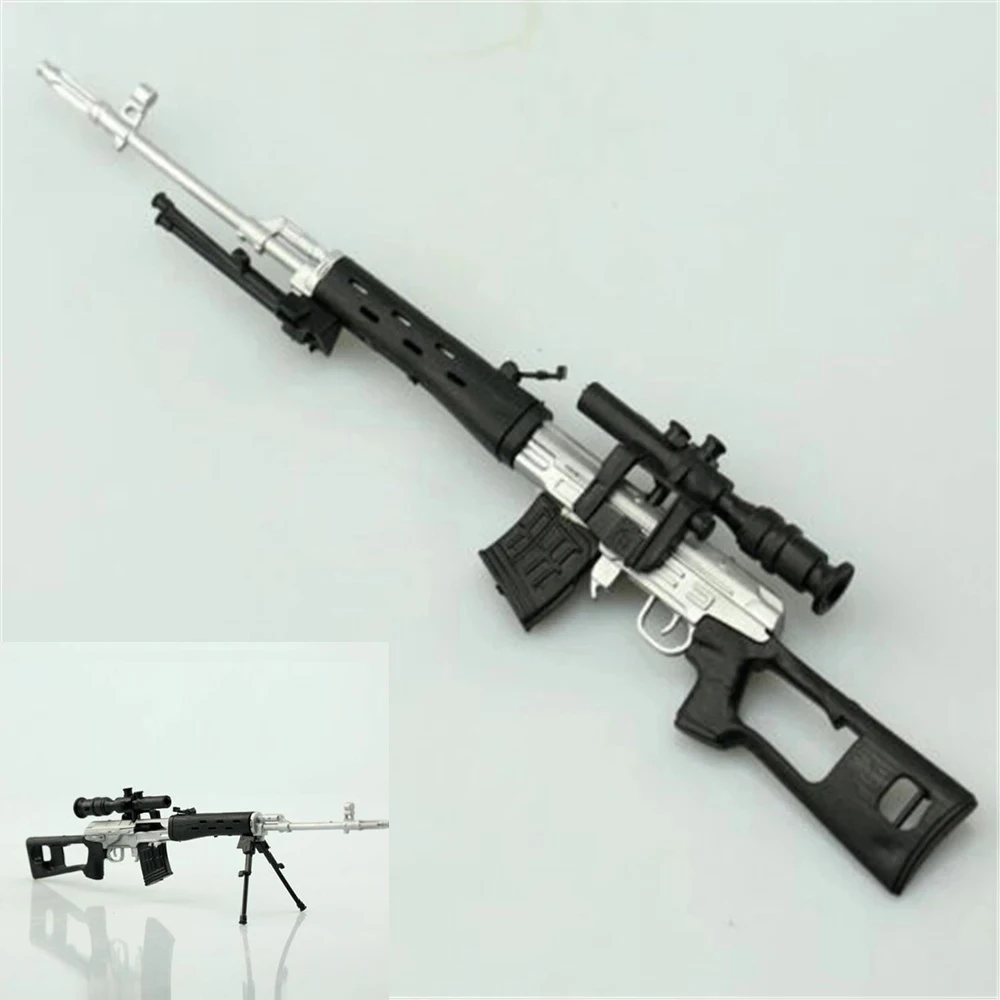 1/6 Scale Weapon Svd Sniper Rifle Gun Models Figure Accessories For 12 ...
