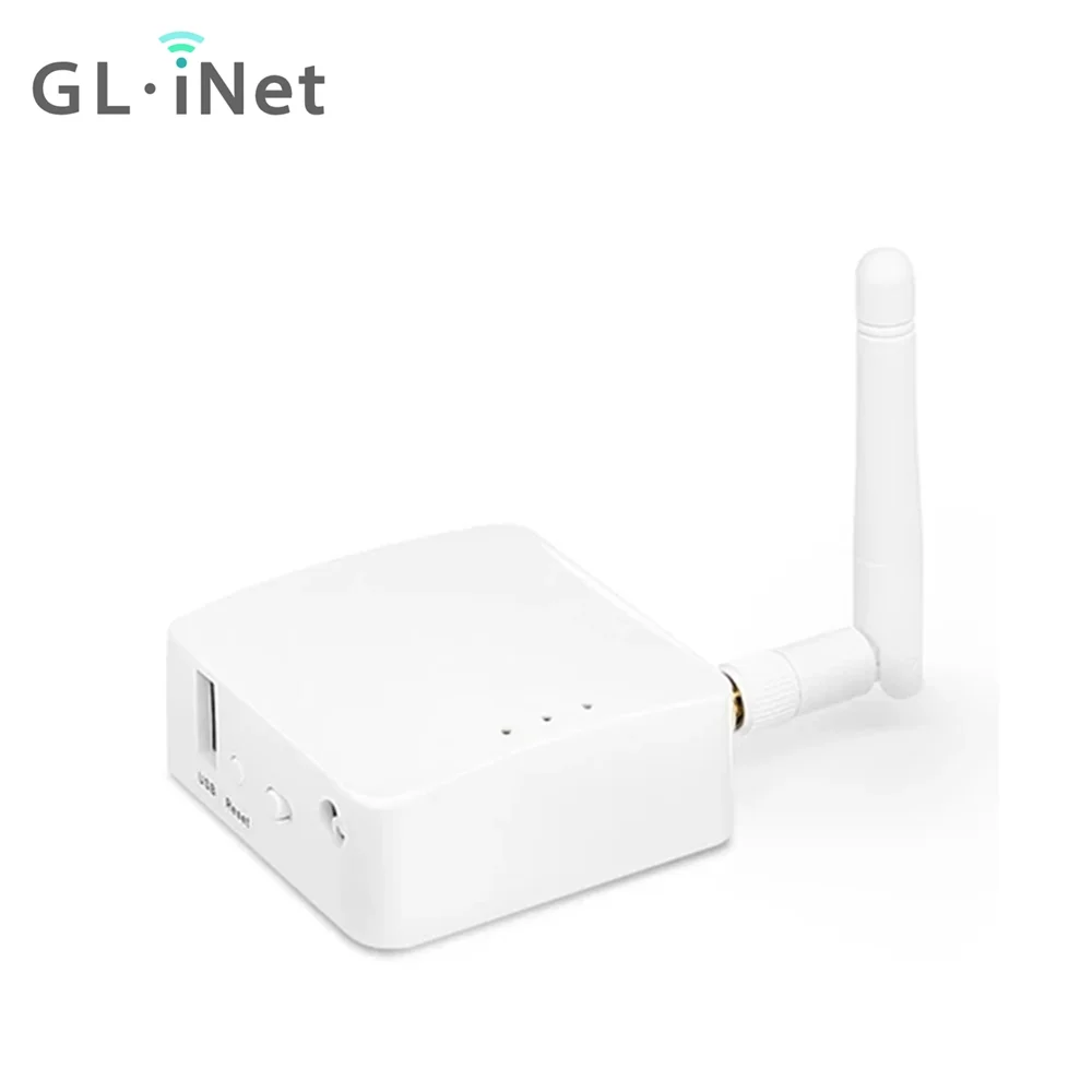 Glinet GL MT300N V2 ミニポータブル旅行無線ルータリピータブリッジrepetid 300 150mbpsの 128 ...