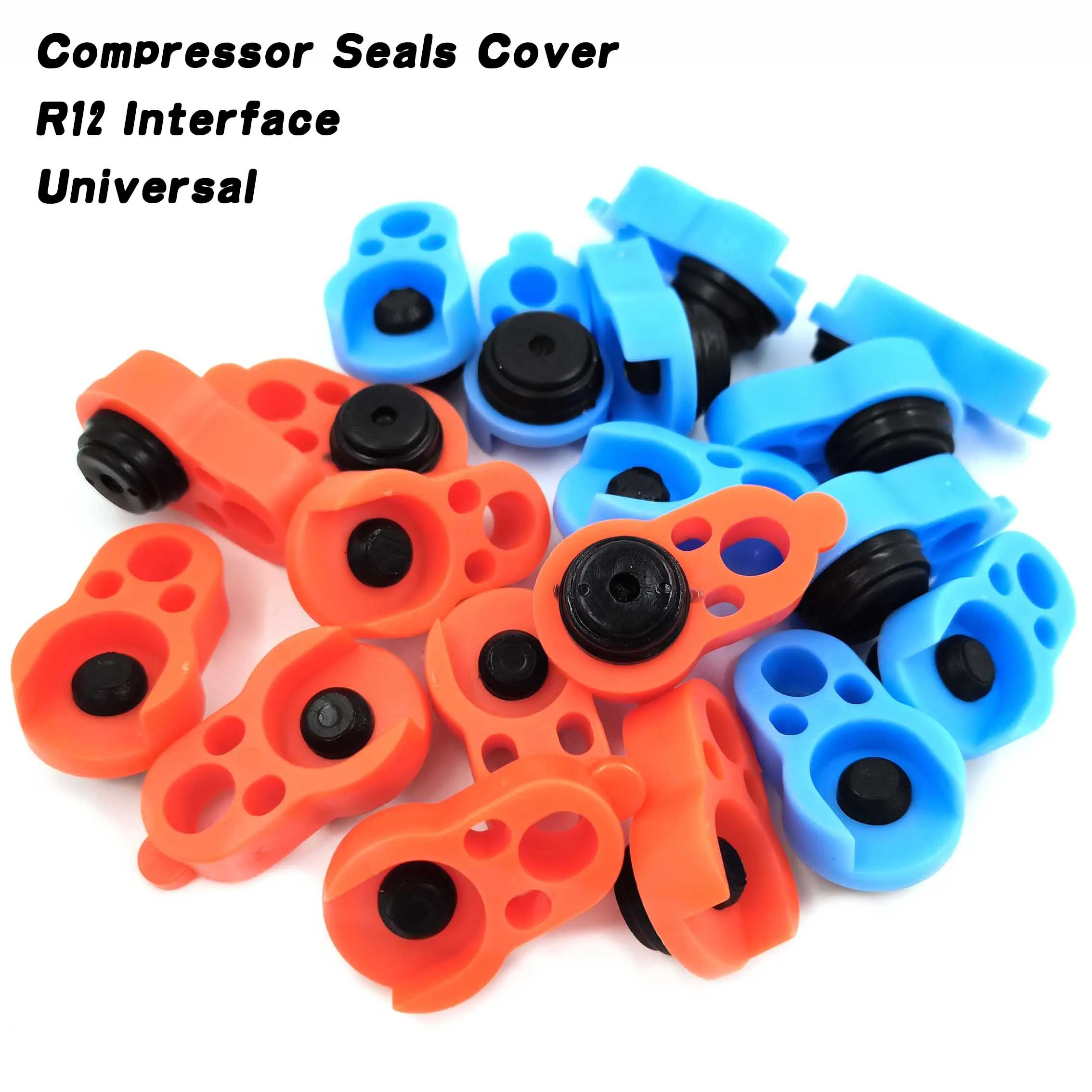 50 Pairs Car Air Conditioning Compressor R12 R134a Interface High and ...