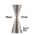 Integrated Style Jigger Double Cocktail Jigger Bar Measure with Etched ...