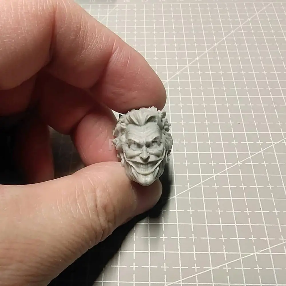 1/18 1/12 1/10 quadrinhos palhaço príncipe coringa cabeça esculpir sem ...